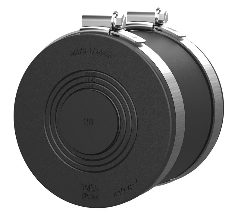 Membran-Injektionssystem - MIS100ND VT75/63 - für Gebäude mit Keller - Hauff-Technik